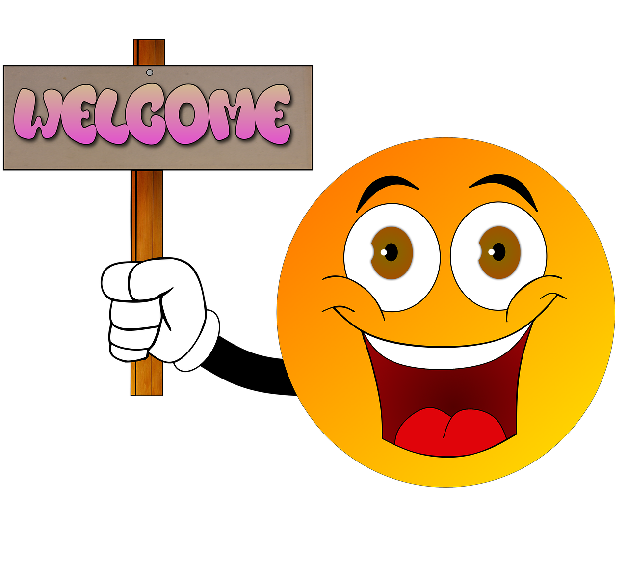 Tegneserie Velkommen Hej Gratis Billeder P Pixabay