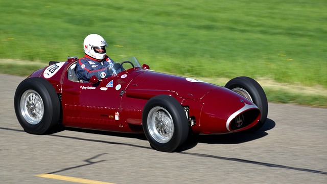 Race Car Run Uphill Maserati 250-F - Free photo on Pixabay