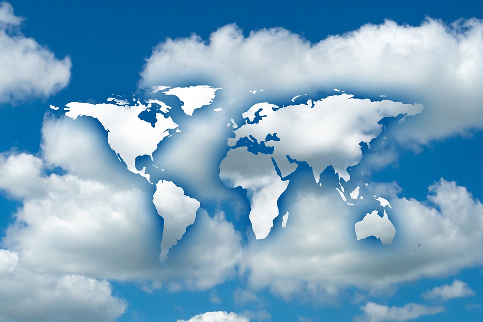 Globe Clouds Heaven - Free photo on Pixabay - Pixabay