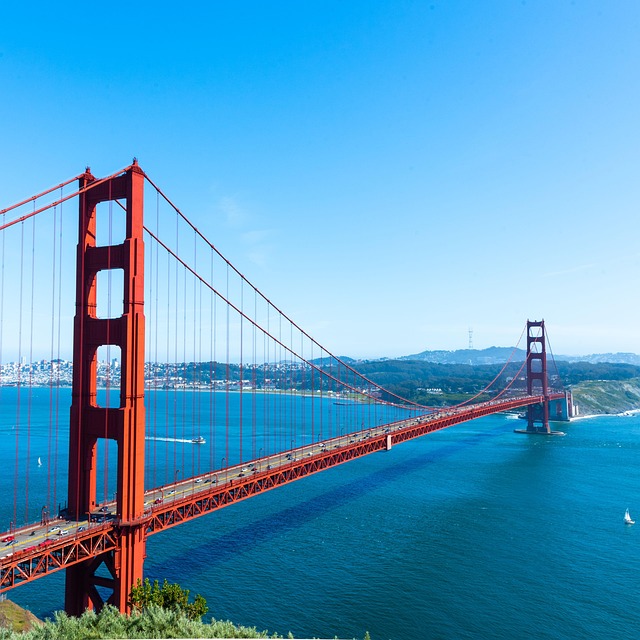 San Francisco Pod Golden Gate - Fotografie gratuită pe Pixabay