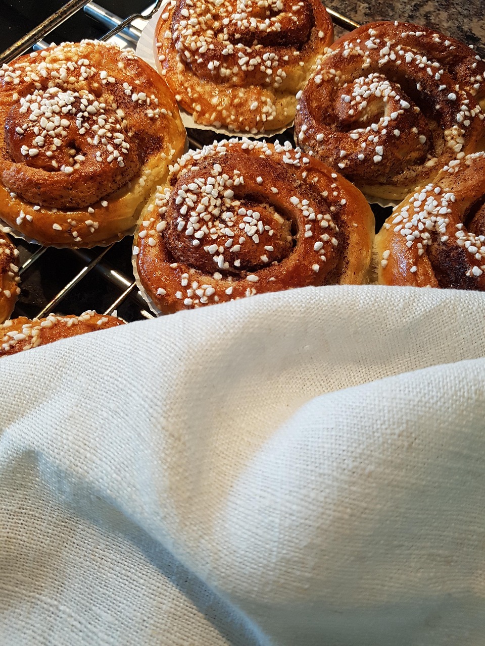 Fika Kanelbullar Bullar - Gratis foto på Pixabay