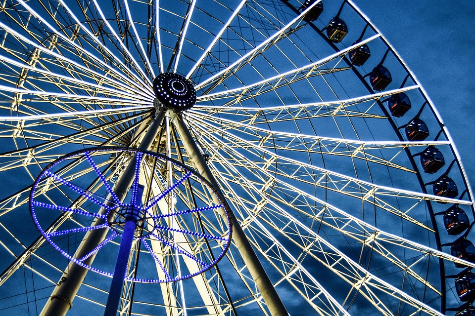 Wheel Of Fortune Amusement Park - Free photo on Pixabay