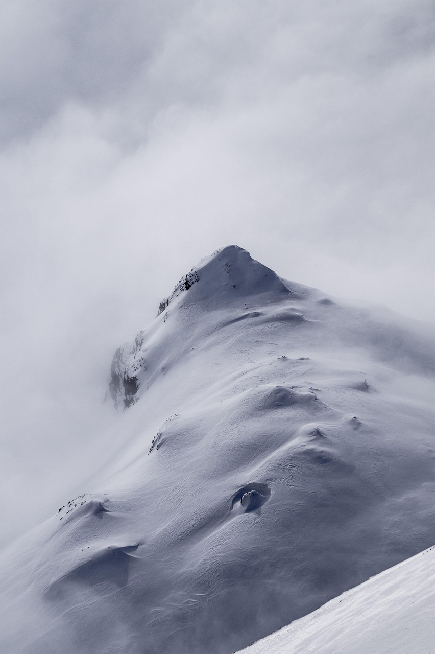 Mountains Snow Fog - Free photo on Pixabay