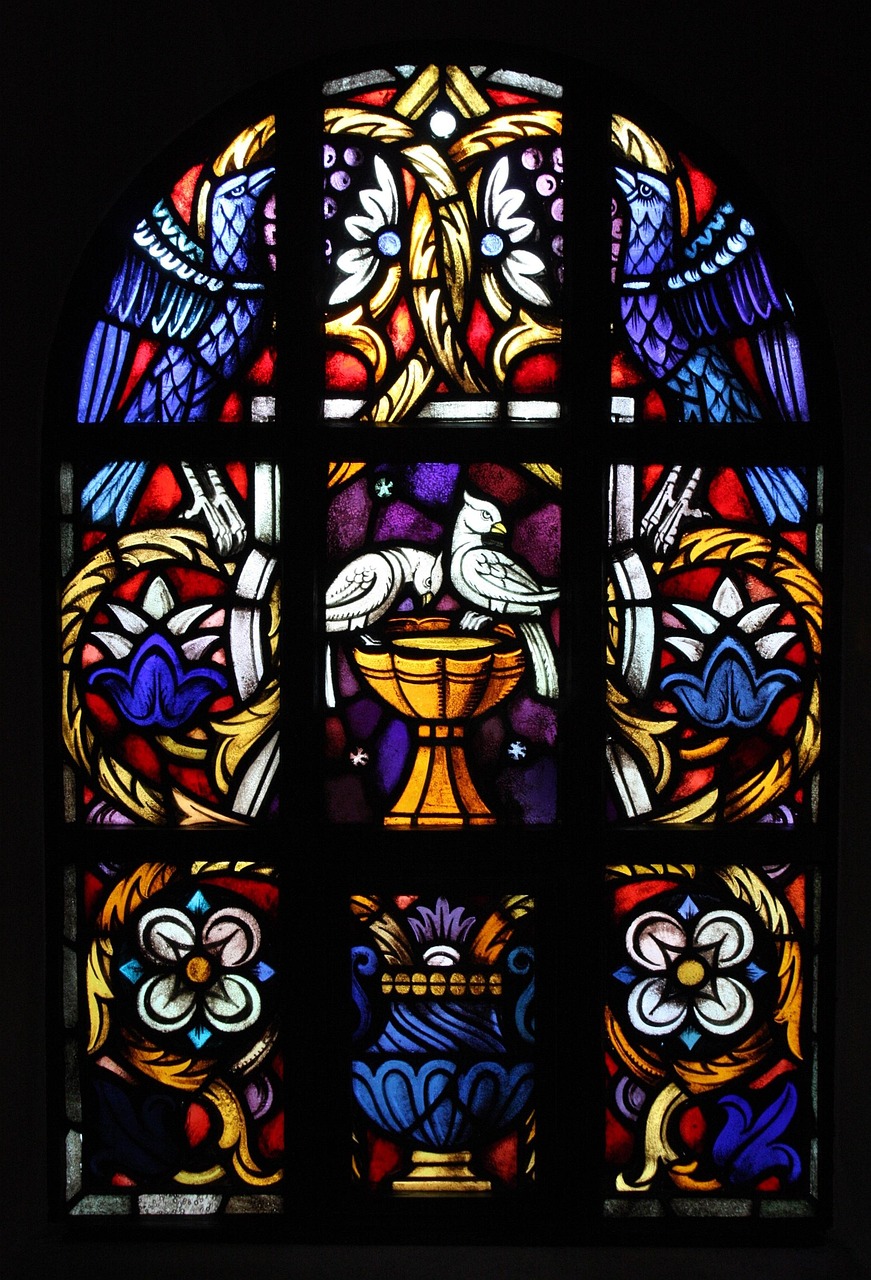 Church Window Dove Birds - Free photo on Pixabay