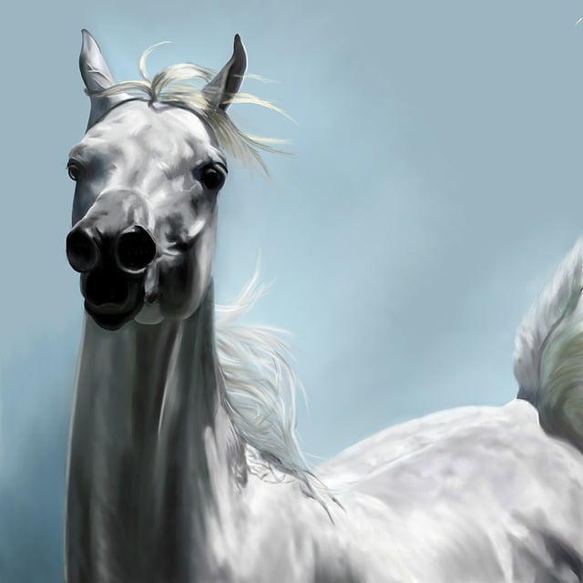 Cheval Arabe De Peinture - Image gratuite sur Pixabay