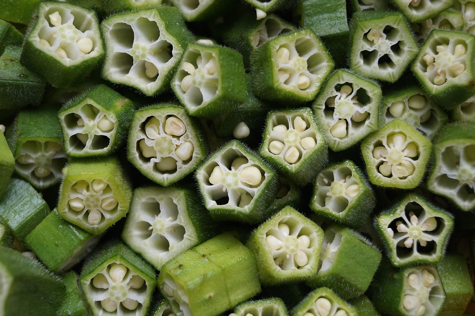 Lady'S Finger Vegetables Sliced - Free photo on Pixabay