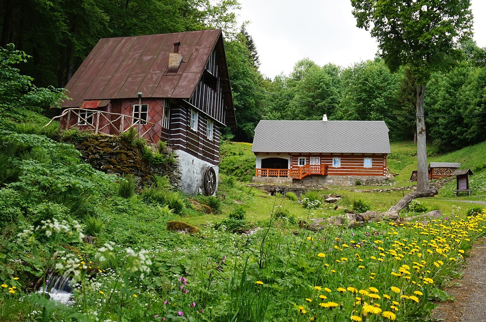 Cottage Mountains Spring - Free photo on Pixabay