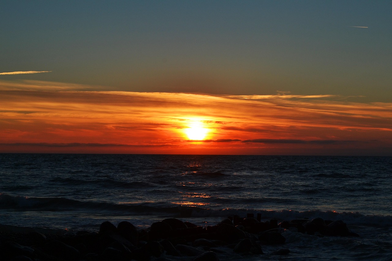 Sea Sunset Water - Free photo on Pixabay - Pixabay