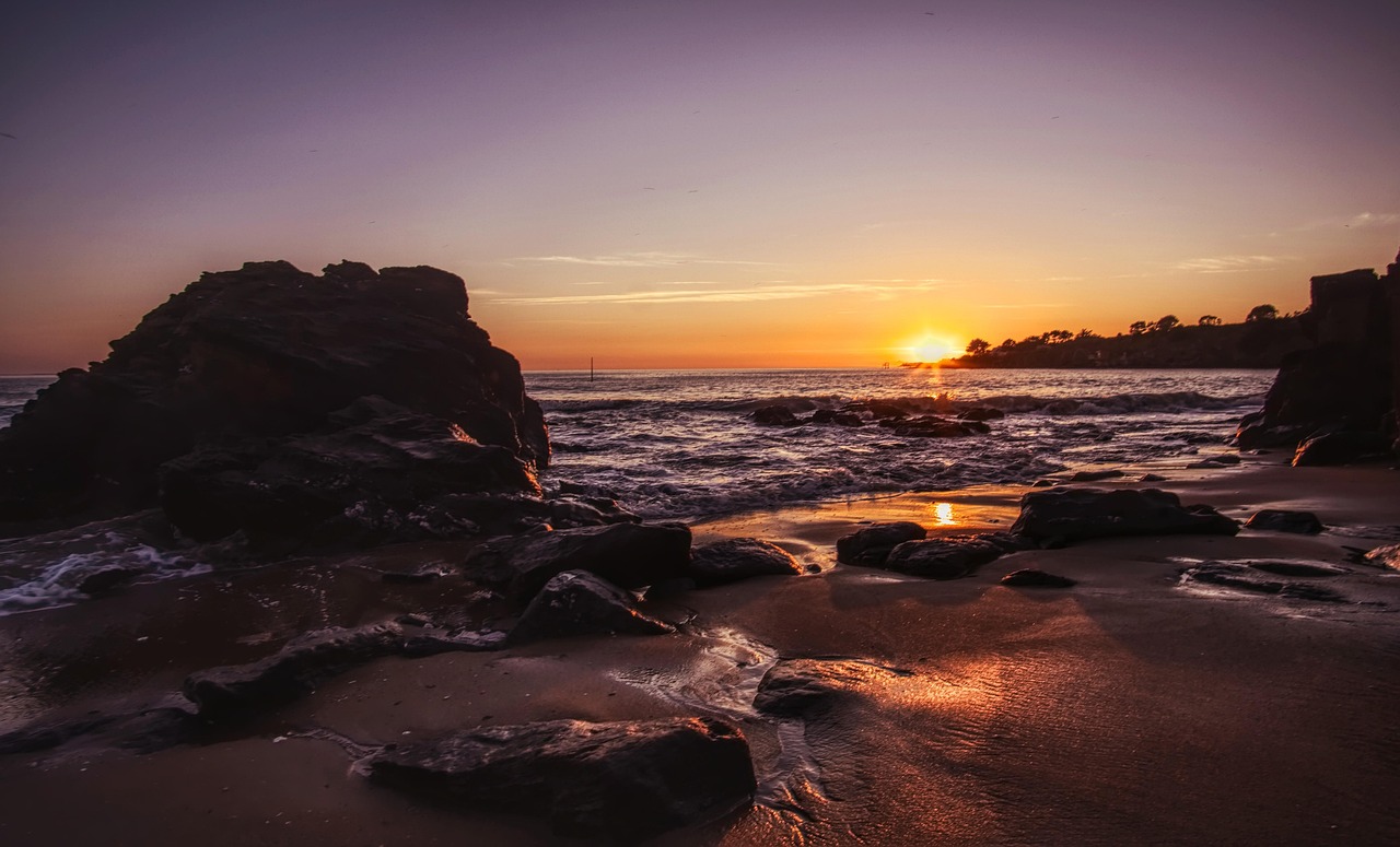 Sunset Beach Sun Sky - Free photo on Pixabay - Pixabay