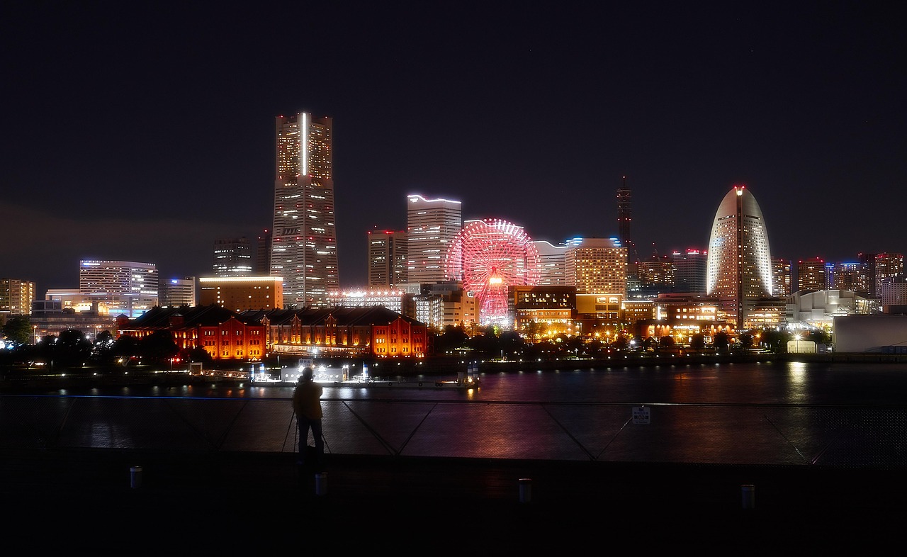 Yokohama Night View - Free photo on Pixabay - Pixabay