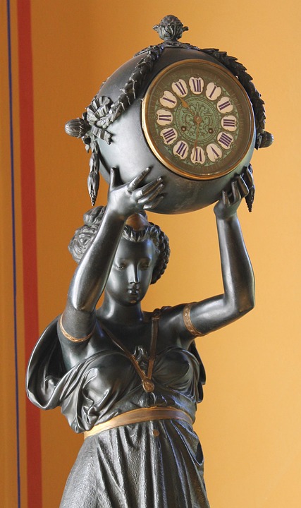 Sculpture Antique Clock Art Deco - Free photo on Pixabay - Pixabay
