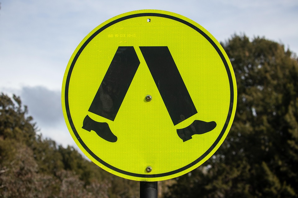 Pedestrian Crossing Sign Traffic - Free photo on Pixabay - Pixabay