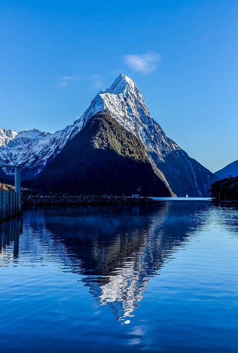 New Zealand Mountain Reflection - Free photo on Pixabay - Pixabay