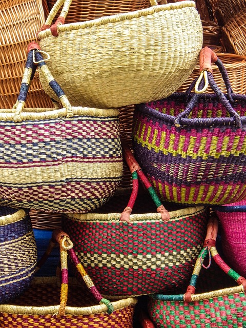 Market Baskets Woven - Free photo on Pixabay - Pixabay