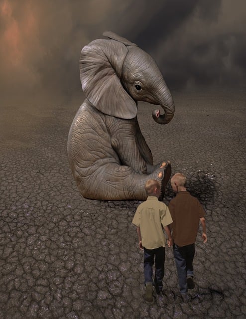 Download Elephant Boys Mystical Royalty-Free Stock Illustration Image ...