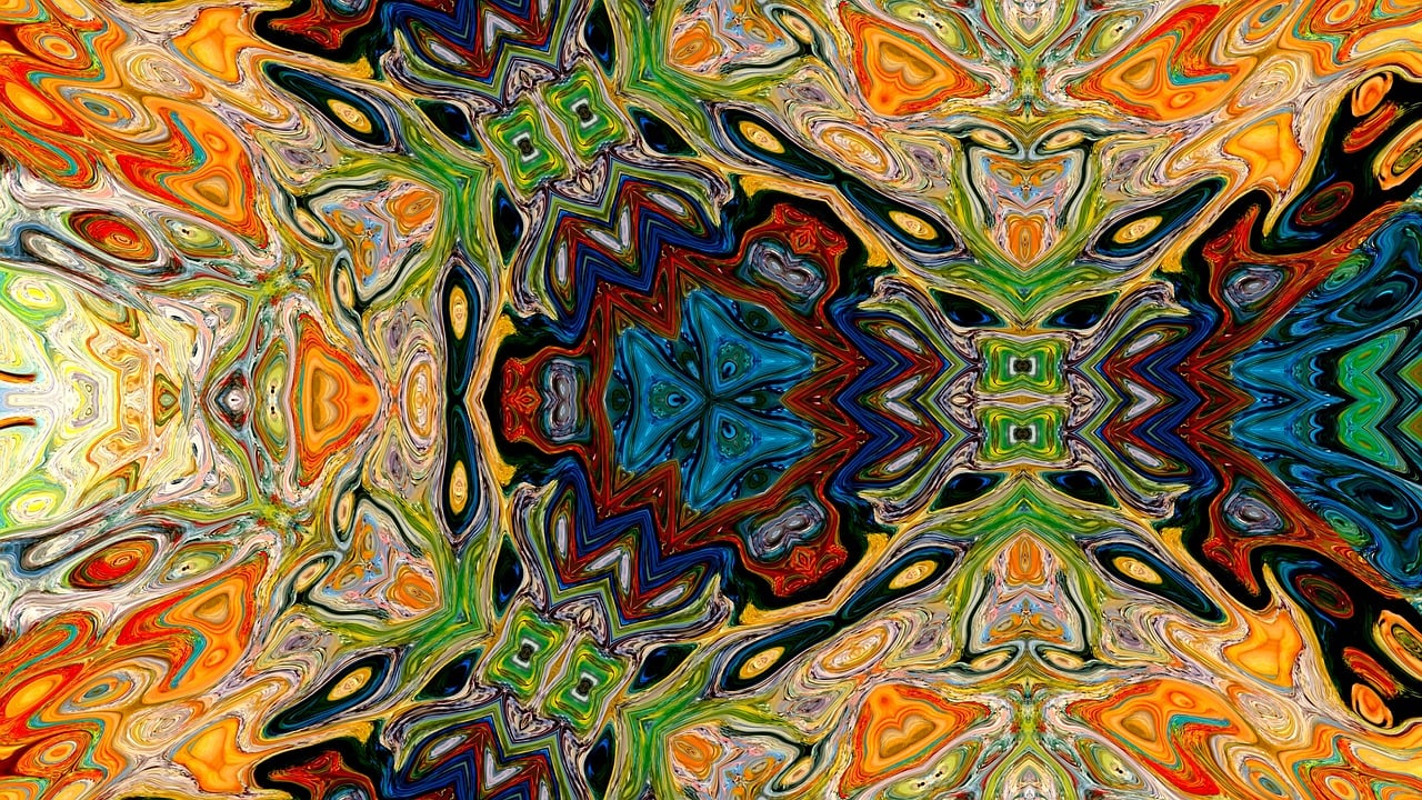 Le Kaléidoscope De L'Art Modèle - Image gratuite sur Pixabay - Pixabay