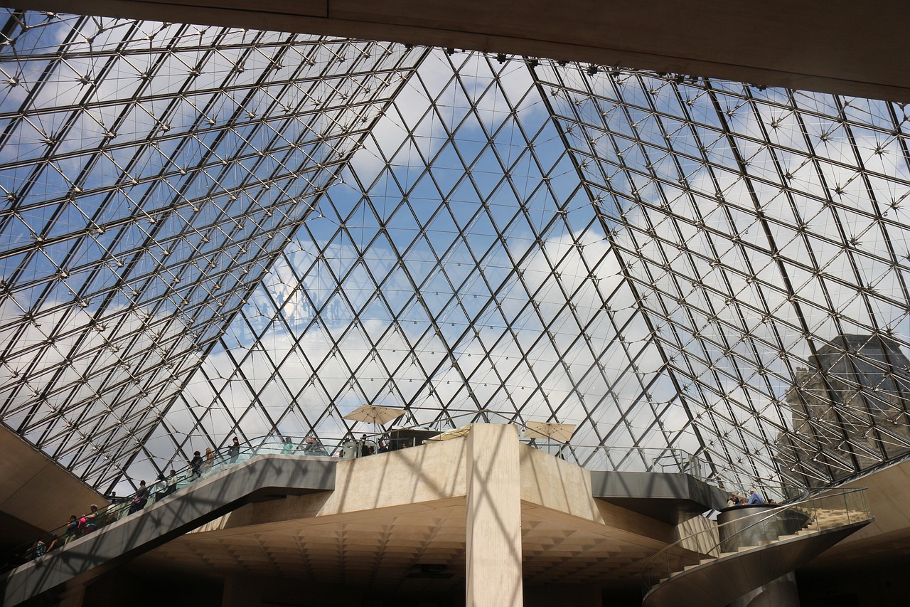 The Louvre Glass Window Building - Free photo on Pixabay