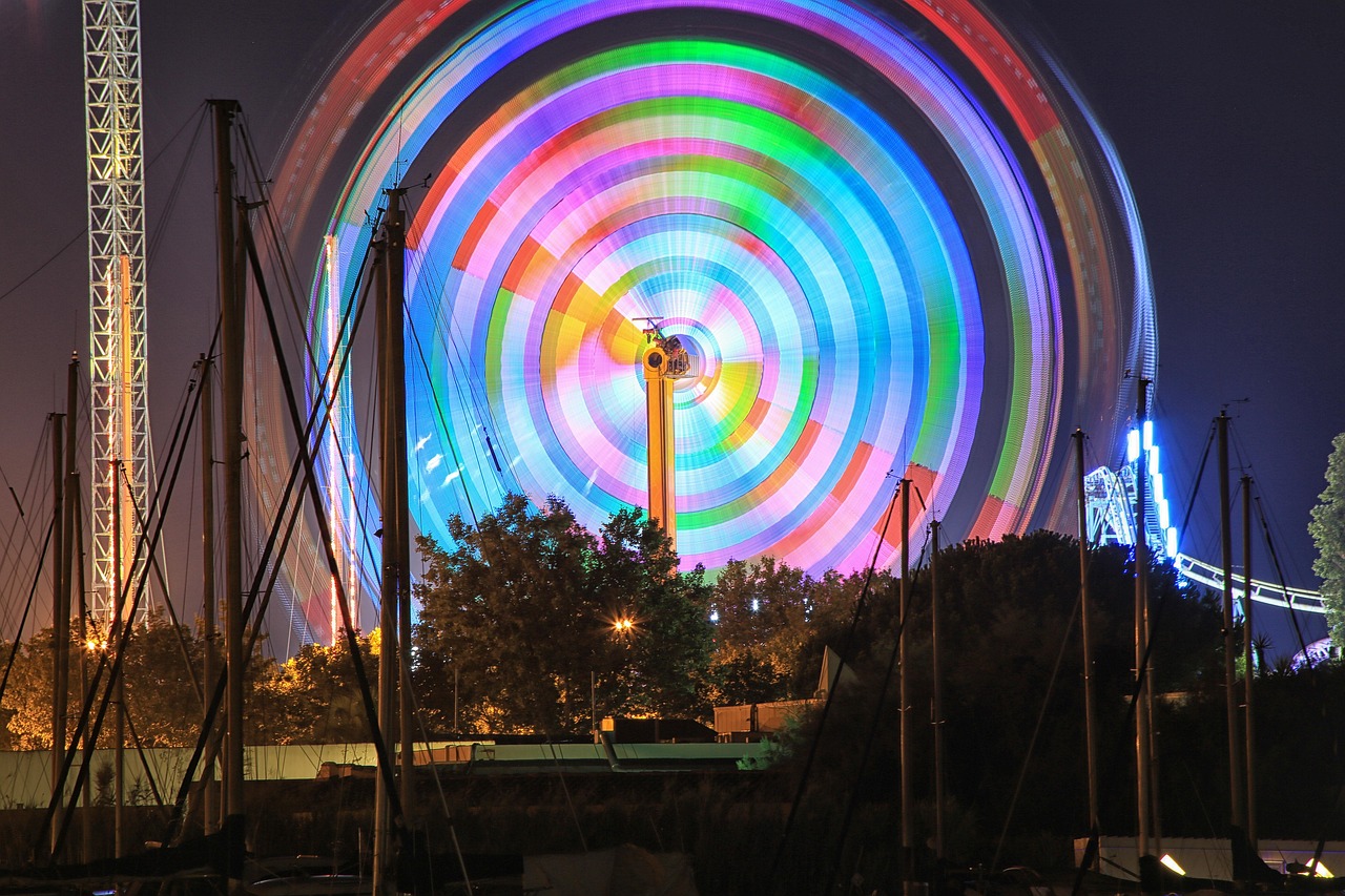 Wheel Merry-Go-Round Attraction - Free photo on Pixabay