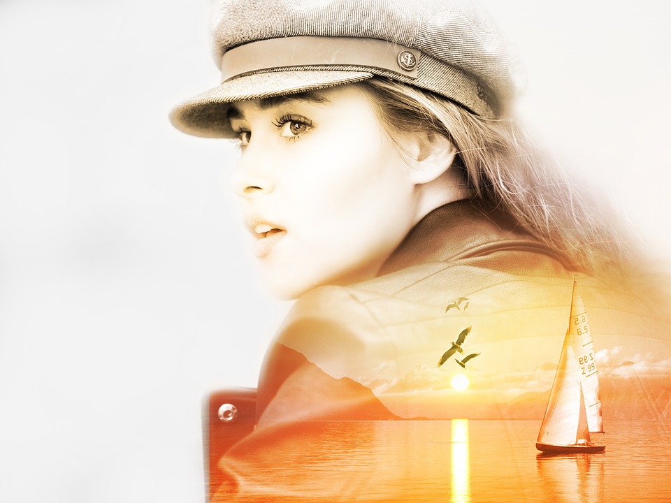 Woman Birds Sun - Free photo on Pixabay