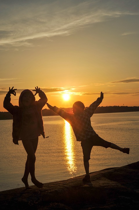 Sunset Children Solar - Free photo on Pixabay - Pixabay