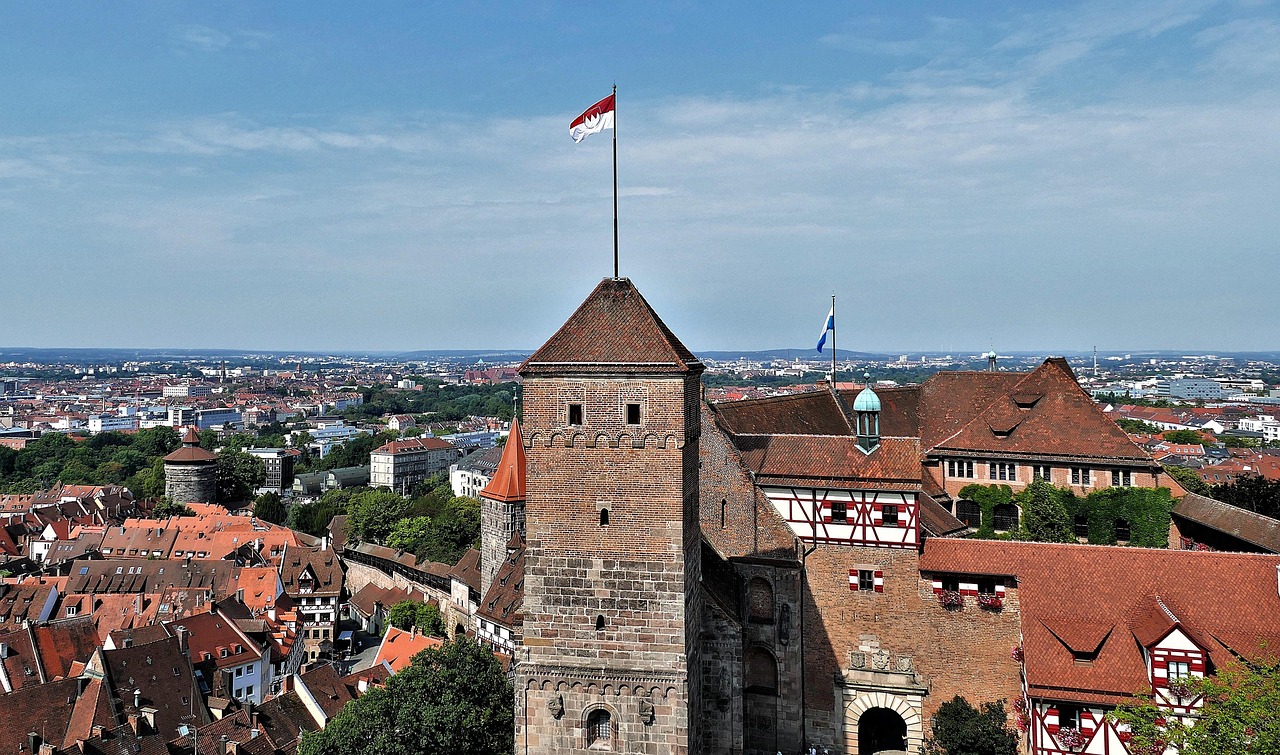 Nuremberg Panorama Centro - Foto gratis en Pixabay - Pixabay