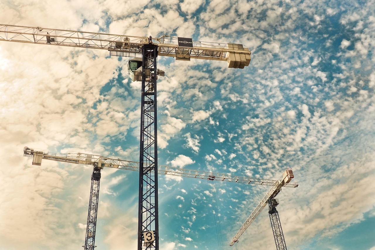 Construction Crane To Build - Free photo on Pixabay - Pixabay