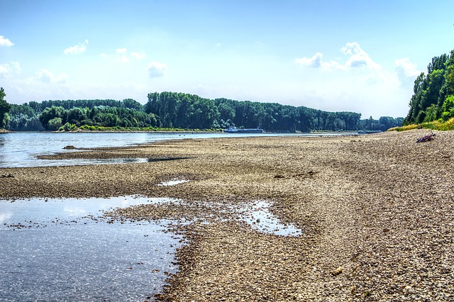 Rhein Fluss Niedrigwasser - Kostenloses Foto auf Pixabay