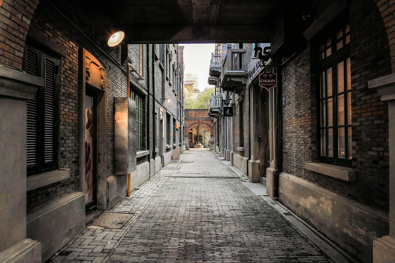 Alley Retro Unmanned - Free photo on Pixabay - Pixabay