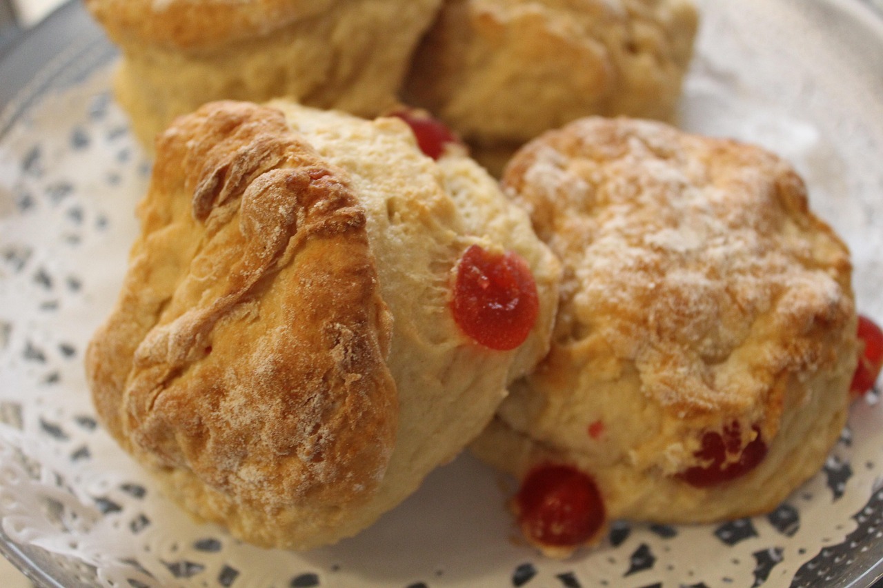 Scones Cherry Cakes - Free photo on Pixabay