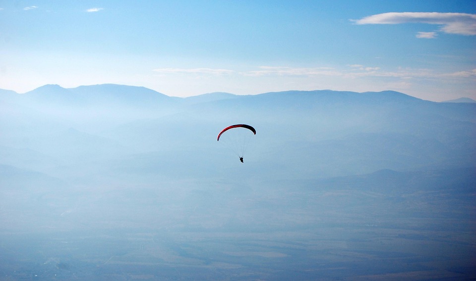 Parapente Vuelo Cielo La - Foto gratis en Pixabay - Pixabay