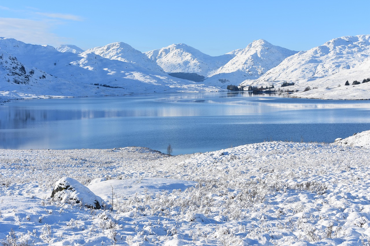 Scotland Loch Snow - Free photo on Pixabay