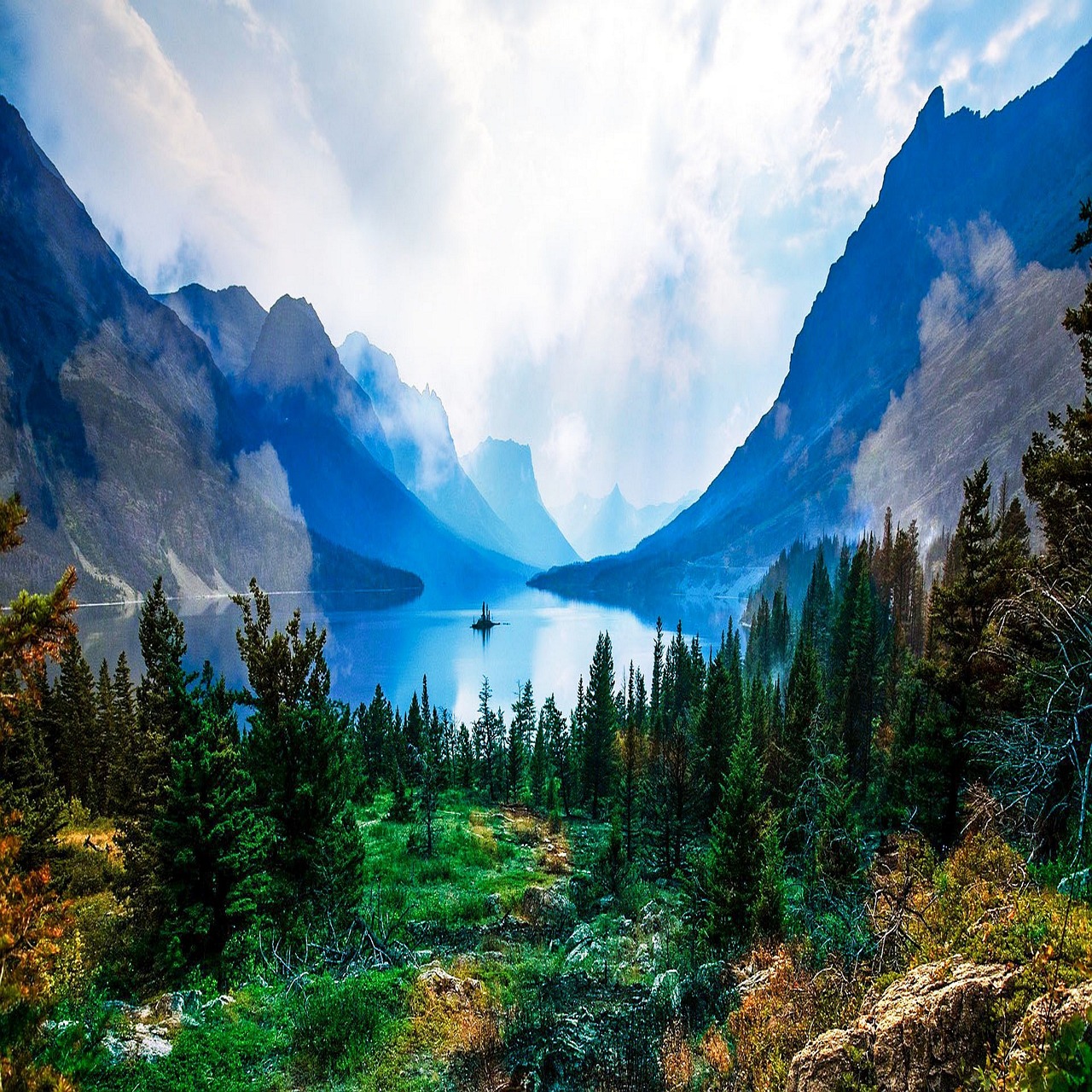 Paisaje Lago - Foto gratis en Pixabay - Pixabay