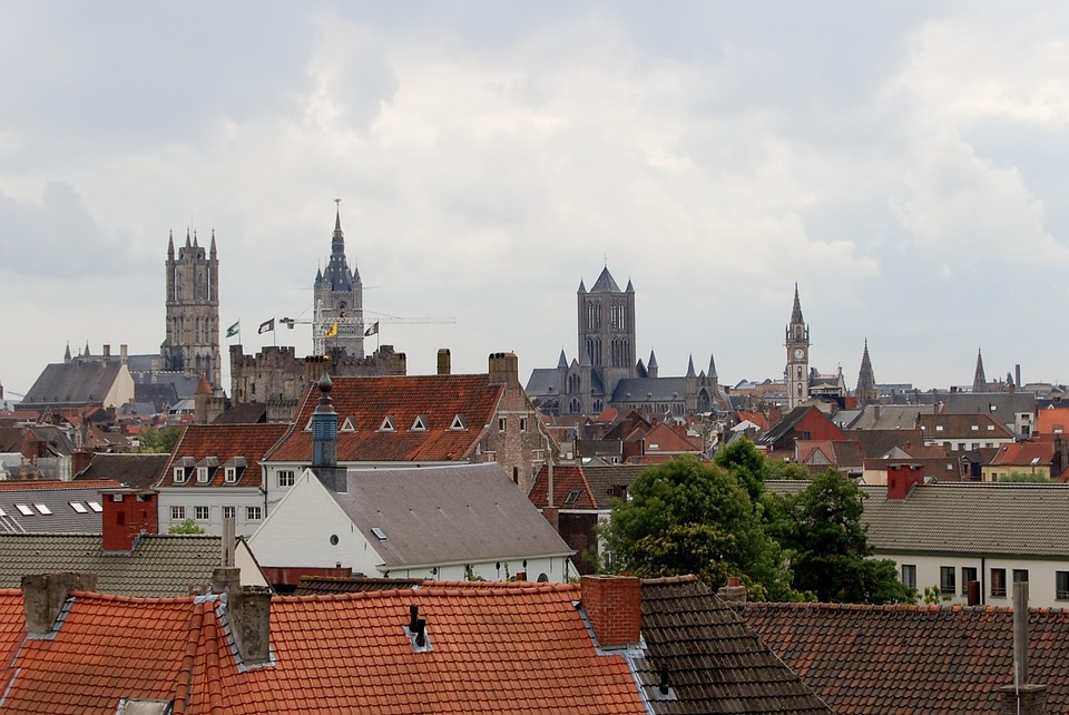 Ghent Paisaje Urbano Torres - Foto gratis en Pixabay - Pixabay