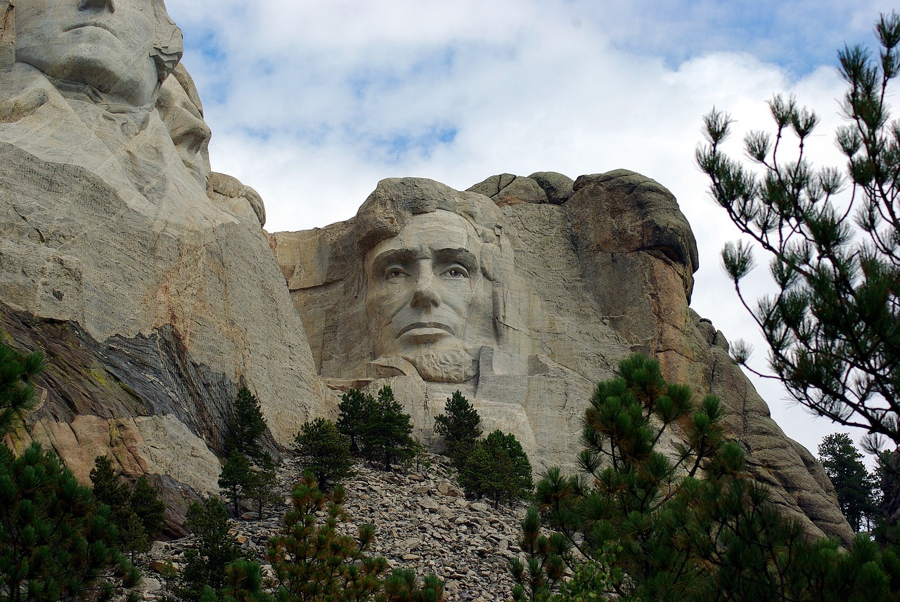 Abraham Lincoln On Rushmore Mount - Free photo on Pixabay