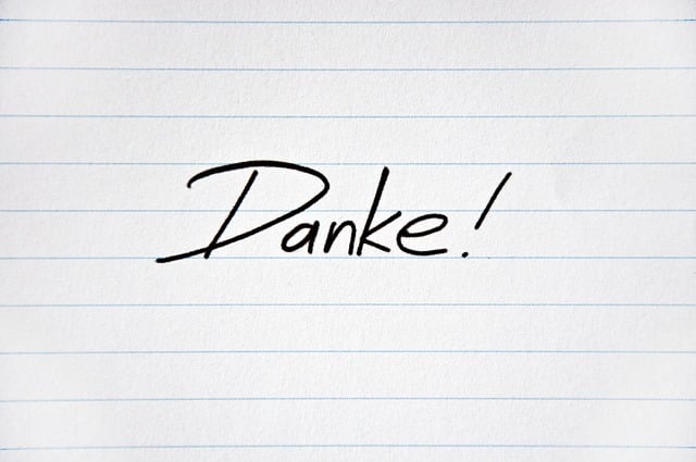 Danke Dankeschön Papier - Kostenloses Bild auf Pixabay
