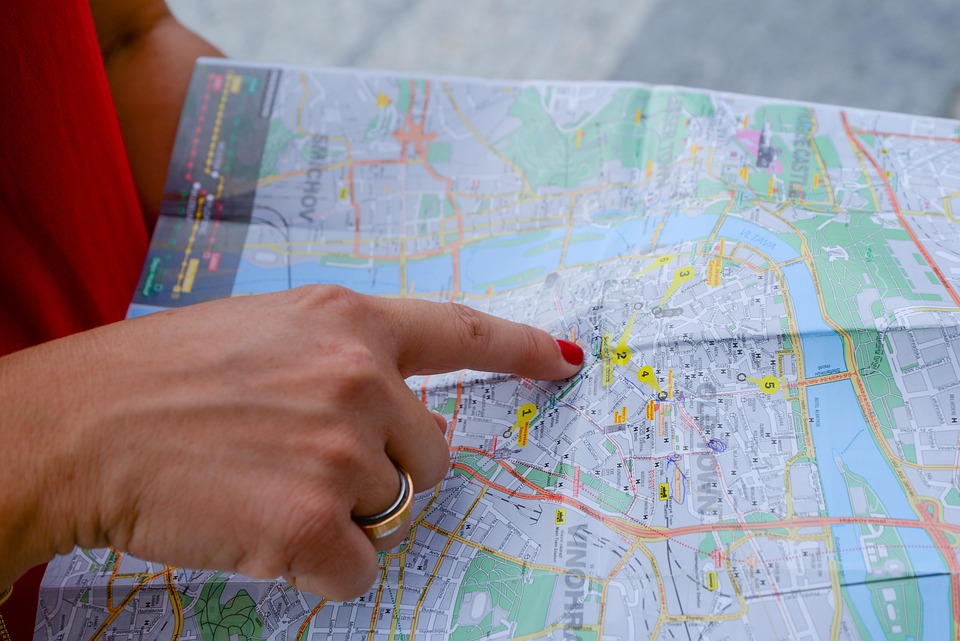 Map Tourist Travel - Free photo on Pixabay
