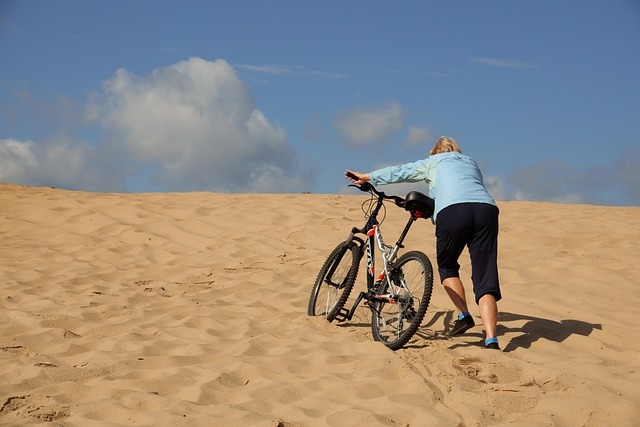Cycling Desert Sand - Free photo on Pixabay