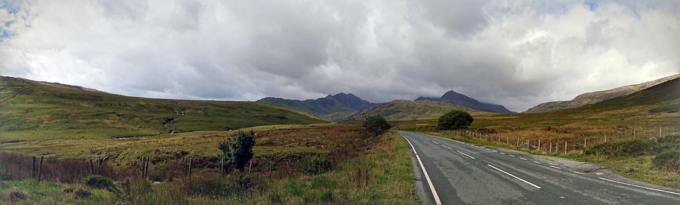 Wales country roads