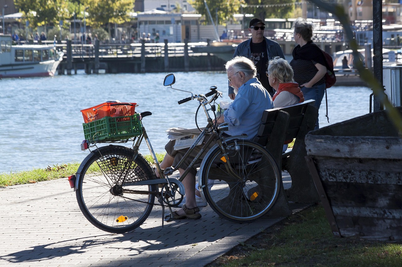 Strandpromenade Cykel Seniorer - Gratis foto på Pixabay - Pixabay