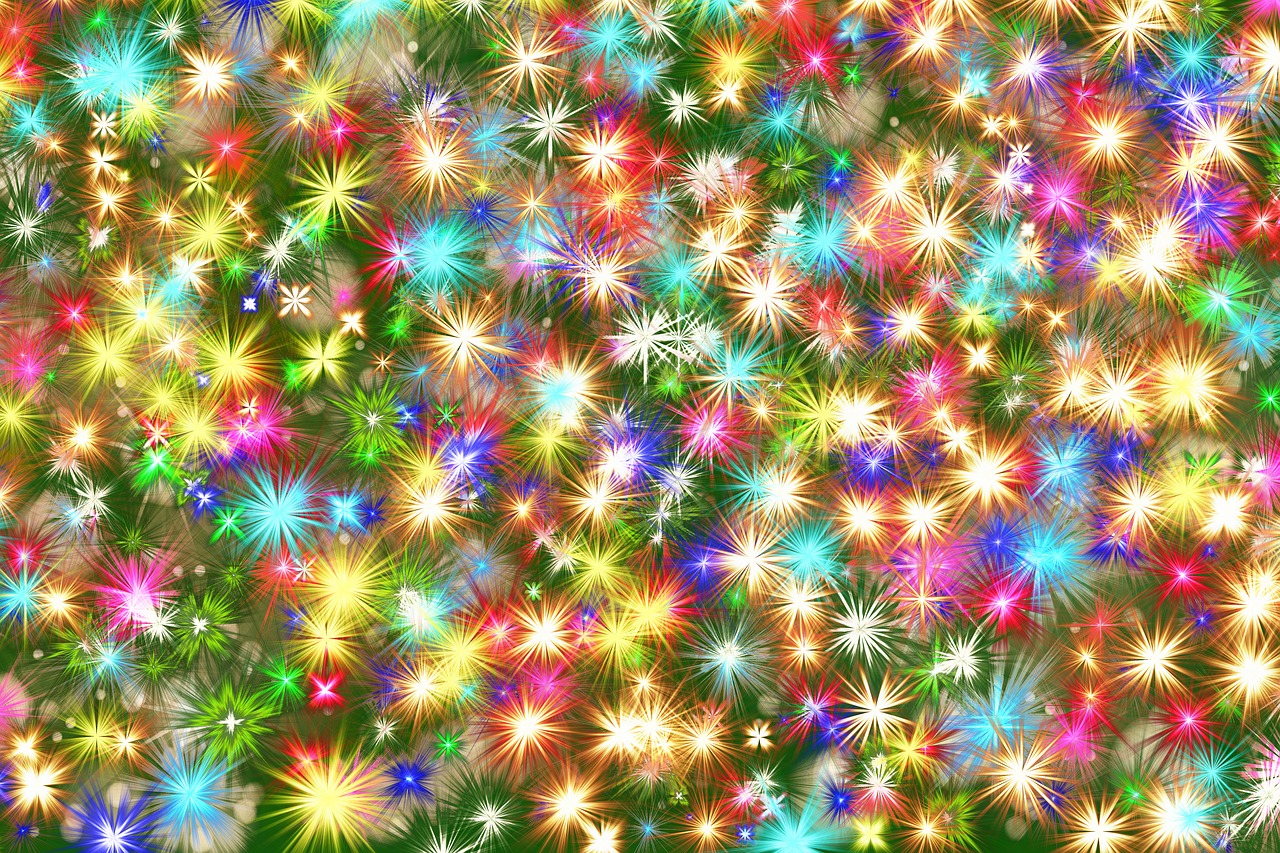 Download Stars Multicoloured Christmas Royalty-Free Stock Illustration ...