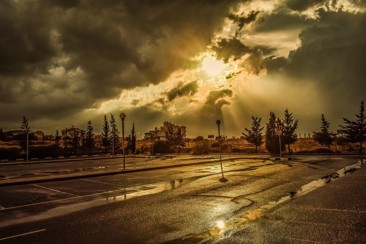 Parking Lot Sunset Sky - Free photo on Pixabay - Pixabay