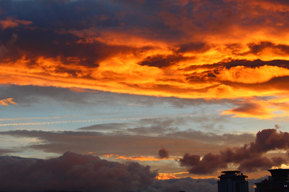 Orange Himmel Sonnenuntergang - Kostenloses Foto auf Pixabay - Pixabay