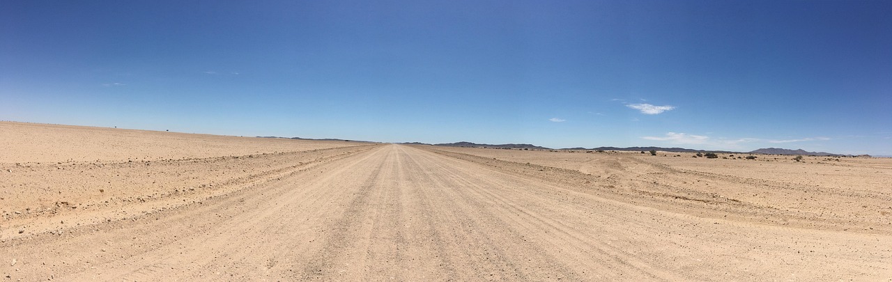 Desert Road Lonliness Blue - Free photo on Pixabay