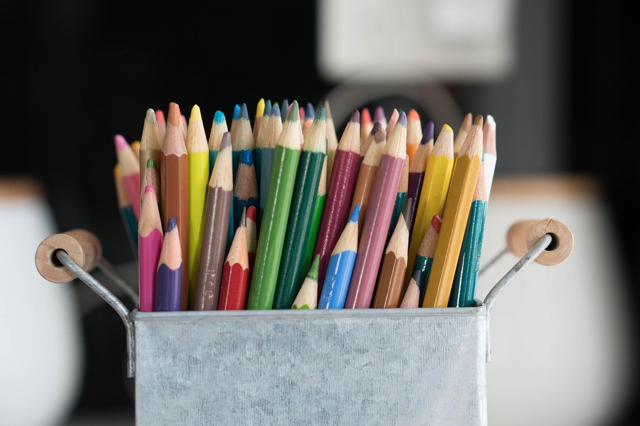 Pencils Colour Creative Free Photo On Pixabay