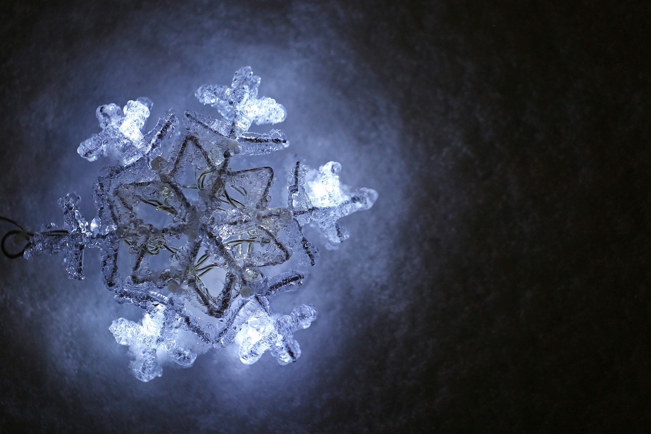 Snowflake Luminous Snow - Free photo on Pixabay - Pixabay