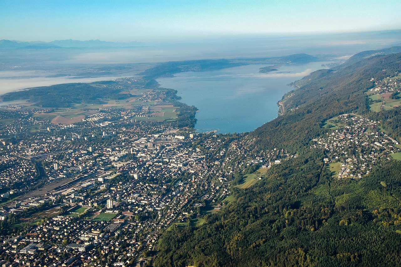 City Lake Aerial View - Free photo on Pixabay - Pixabay