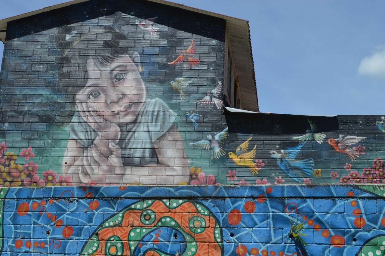 Garotinha Grafite Azul - Foto gratuita no Pixabay - Pixabay