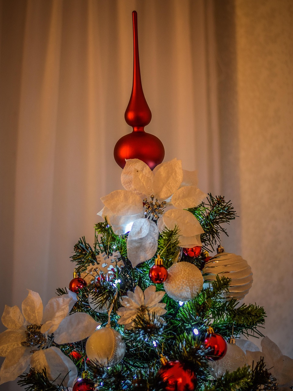 Hari Natal Pohon Merah - Foto gratis di Pixabay