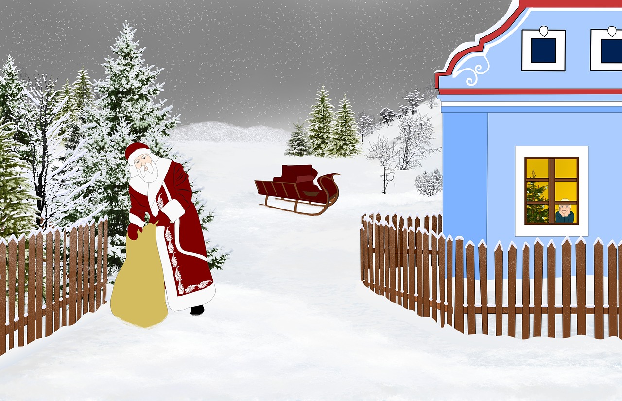 Download Baby Jesus Santa Gift Royalty-Free Stock Illustration Image ...