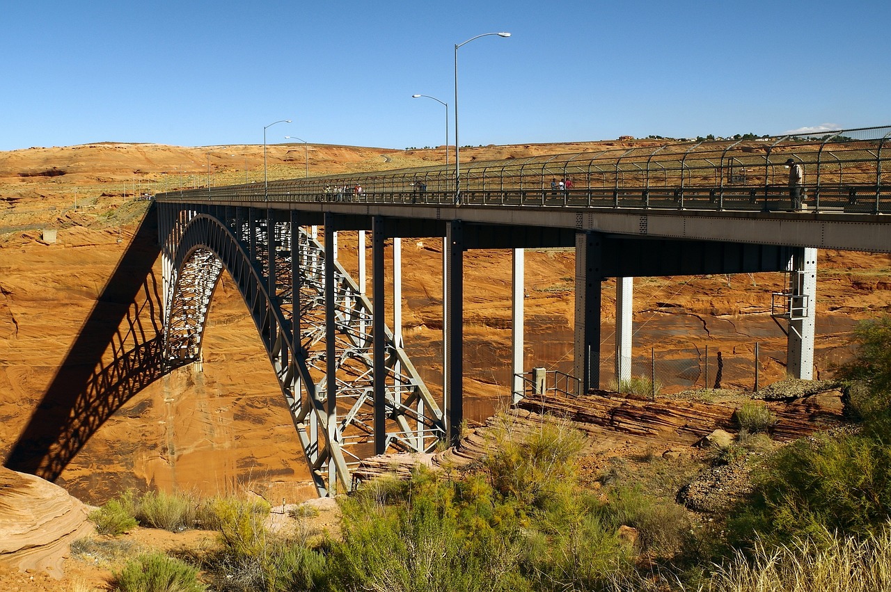 Glen Canyon Dam Bridge - Free photo on Pixabay - Pixabay